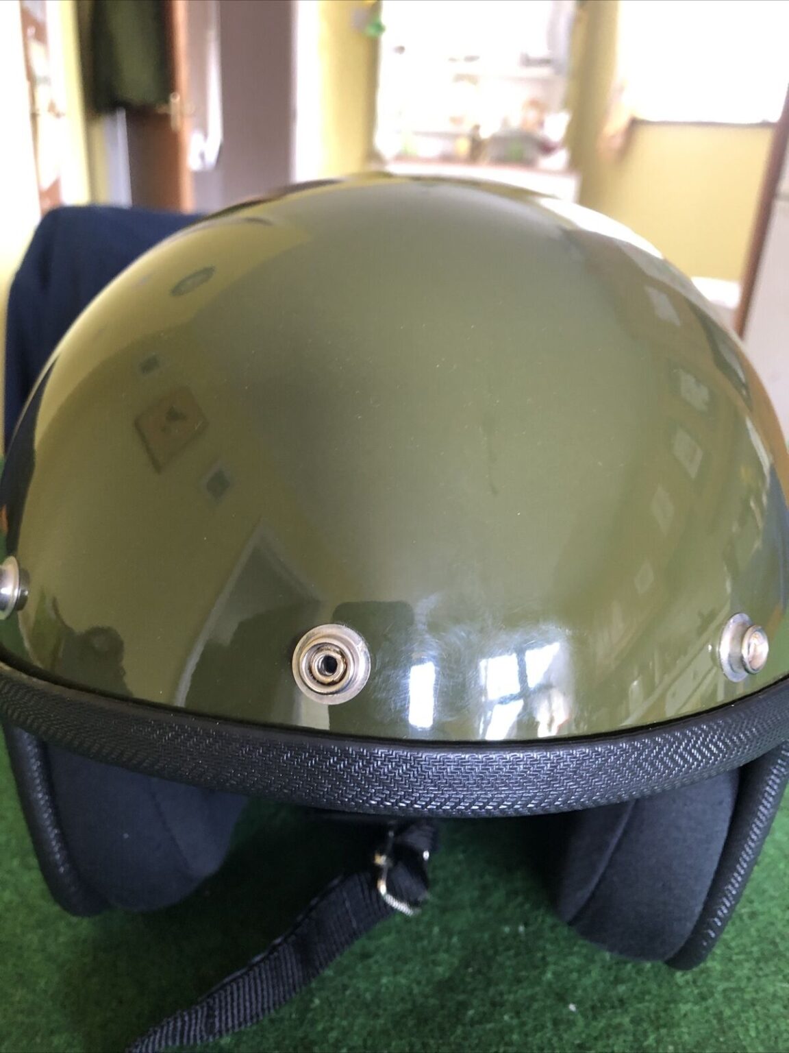 British Army Cromwell Helmet Converted Riot Helmet Early Northern ...